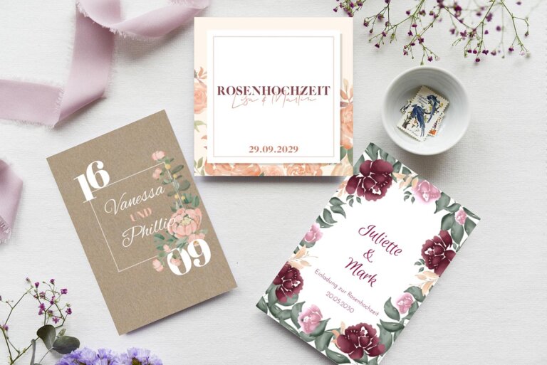 Rosenhochzeit (10. Hochzeitstag) | Sprüche & Geschenkideen