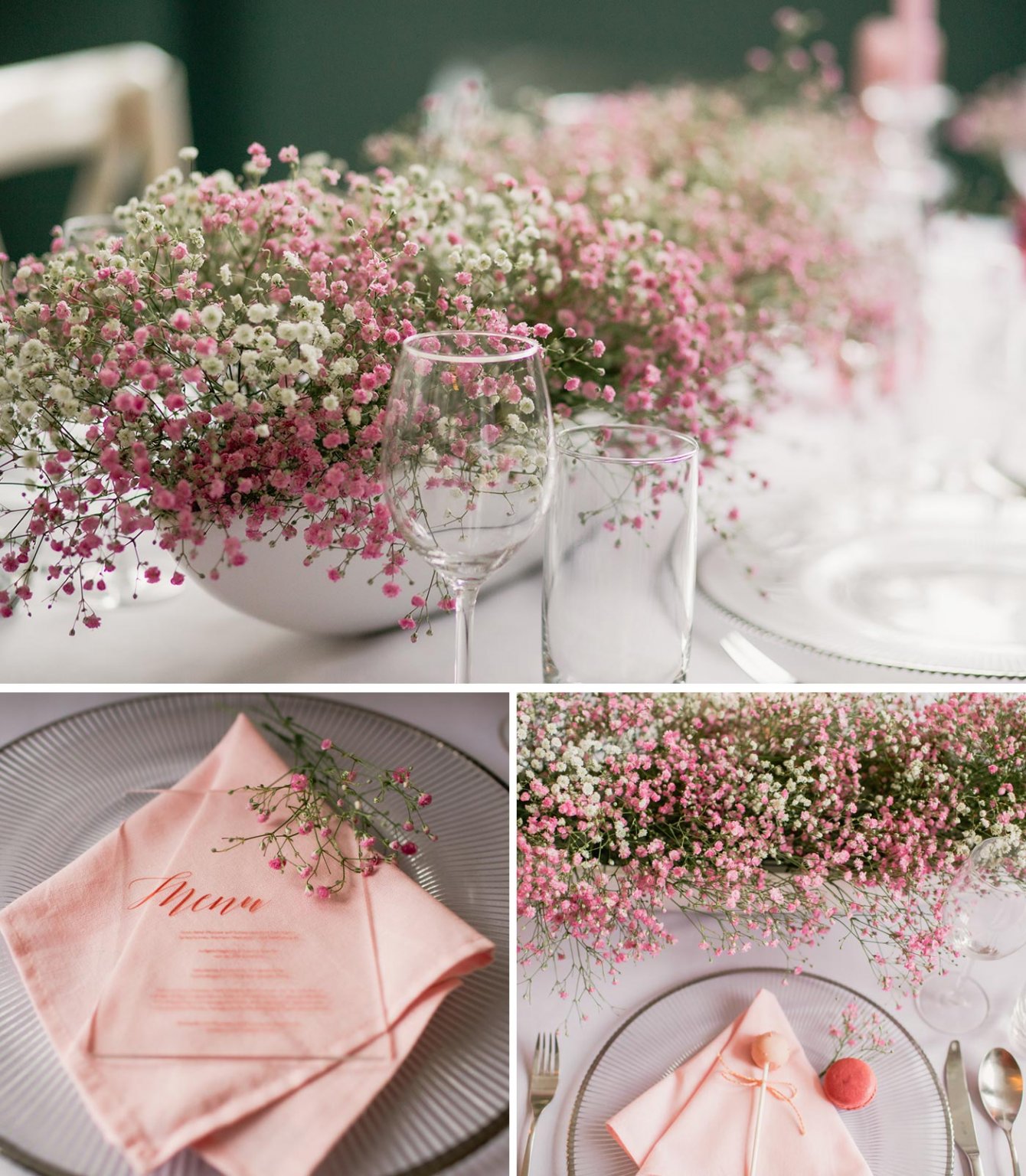 Hochzeitsdeko rosa und richtig schön | 33 süße Inspirationen