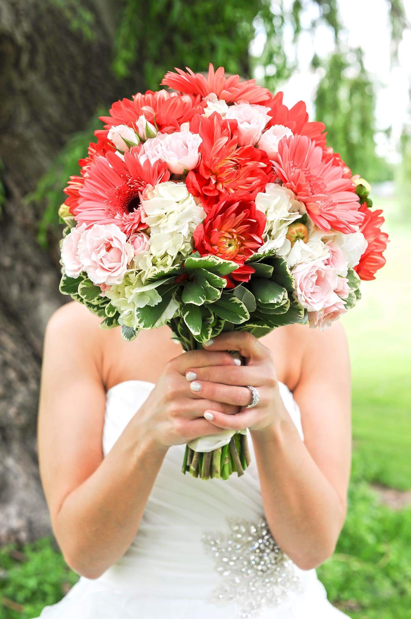Brautstrauß Gerbera Rot I Inspiration I Ideen I Beispiele