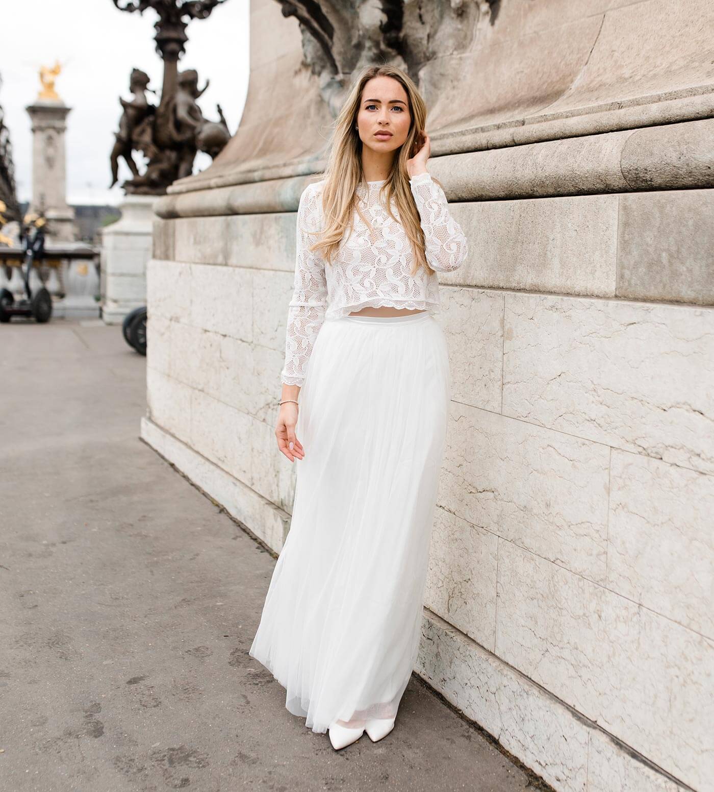 Braut-Zweiteiler und Zweiteiler für den Hochzeitsgast unter 500€