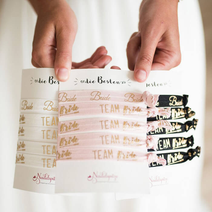 Team Bride: Die 50 coolsten Accessoires & Deko-Highlights für das Team ...