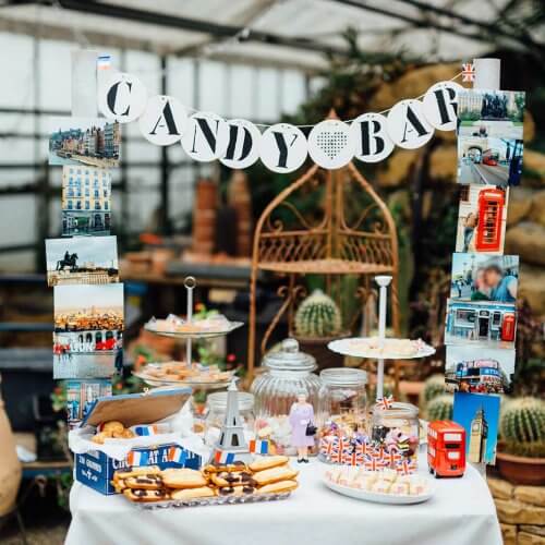 Candybar zur Hochzeit: Die 33 besten Tipps, Ideen & Beispielbilder